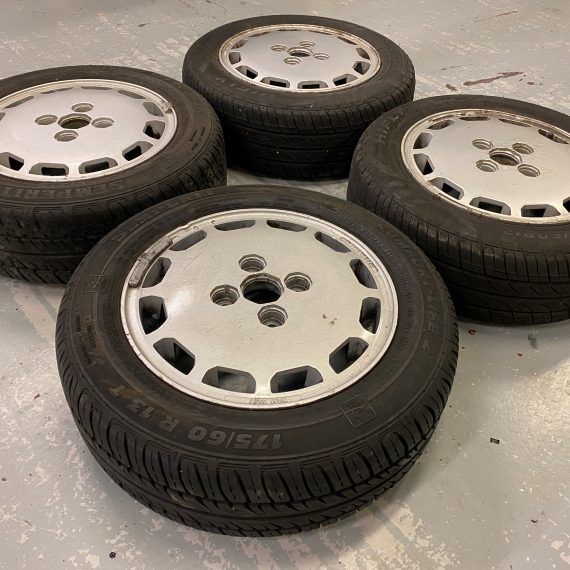 Metro 13" MK1 Turbo Alloy Wheels - Choice of Colour (set of 4) - Retro ...